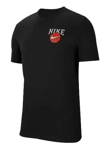 Nike Dri-fit Basketball Graphic Short Sleeve T-shirt - Black