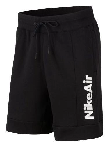 Nike Fleece Colorblock Shorts - Black