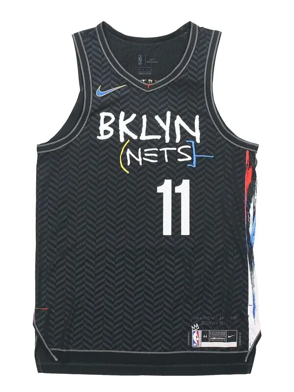 Nike Nba Brooklyn Nets Kyrie Irving #11 Jersey Vest - Black