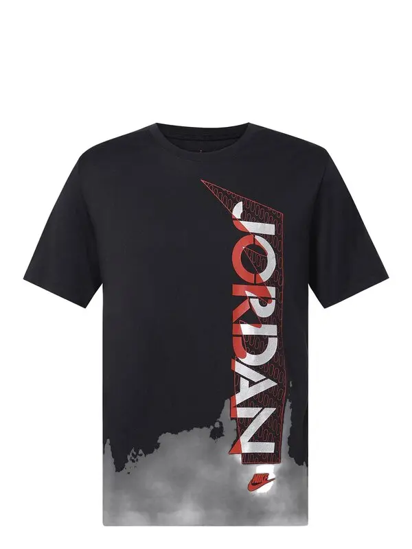 JORDAN Brand Ss Tee Reflective Logo Printing Short Sleeve - Black