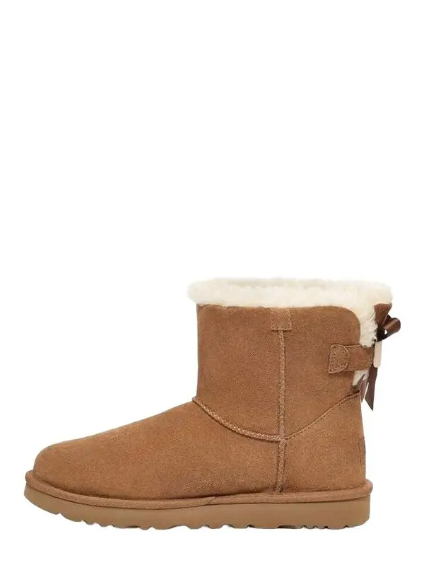 UGG Mini Bailey Bow Ii Boots - Chestnut