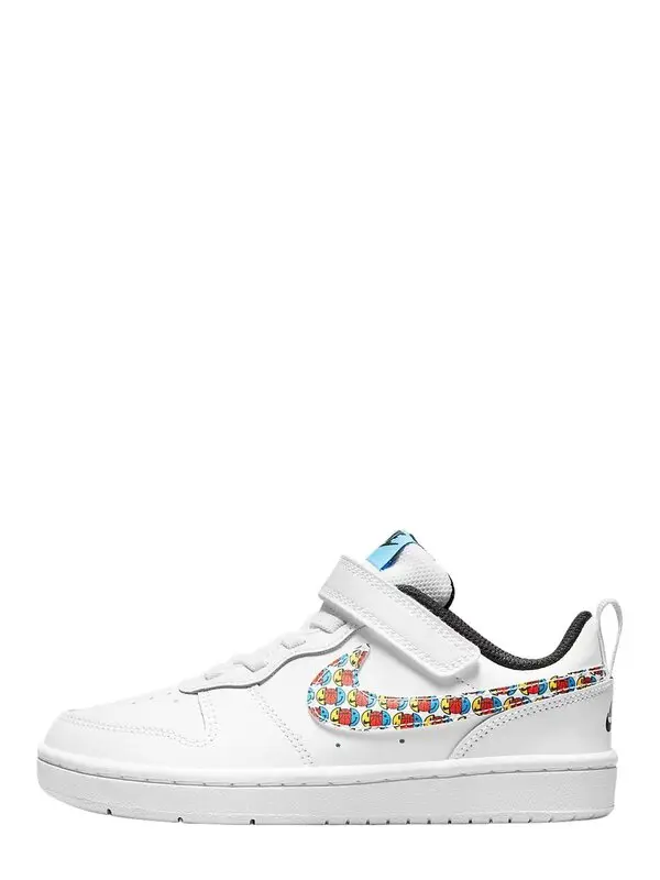 Nike Court Borough Low 2 Se "happy Hoops" Sneakers - White