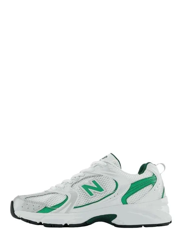 NEW BALANCE 530 Athletic Sneakers - White/green