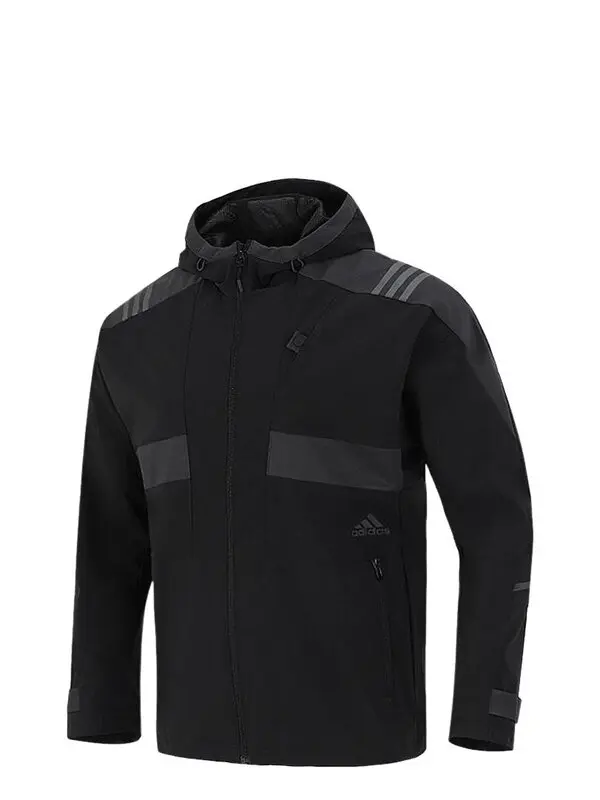 Adidas Athleisure Training Knit Jacket - Black