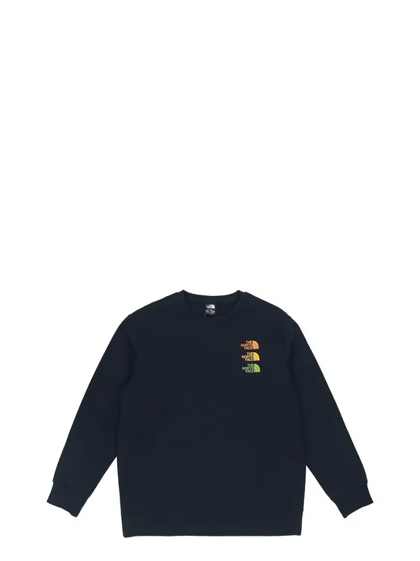 The North Face Graphic Logo Crewneck Sweater - Black