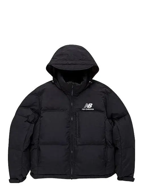 NEW BALANCE Padded Down Jacket - Black