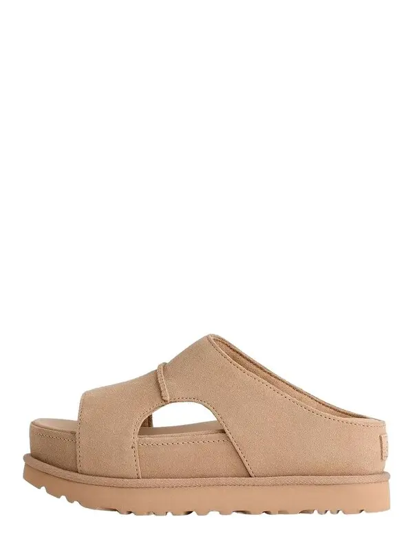 UGG Goldenstar Hi Cutout Slide Platform - Sand