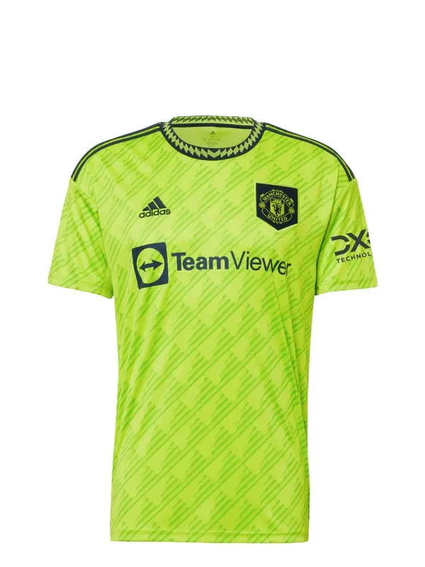 Adidas Manchester United 22/23 Third Jersey - Semi Solar Slime