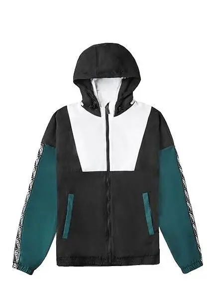 VANS Sports Hooded Jacket - Black-green