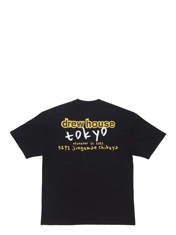 Drew House 2022 Toyko Pop-up Exclusive T-shirt - Black