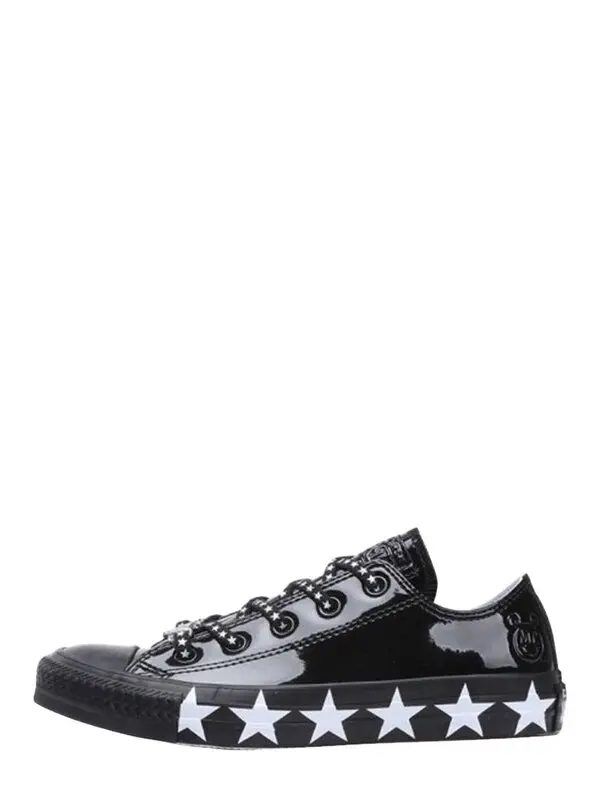 CONVERSE X Miley Cyrus Chuck Taylor All Star Low Patent 'stars - Black