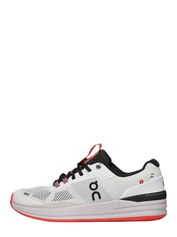 On The Roger Pro Clay Sneakers - White/black/orange
