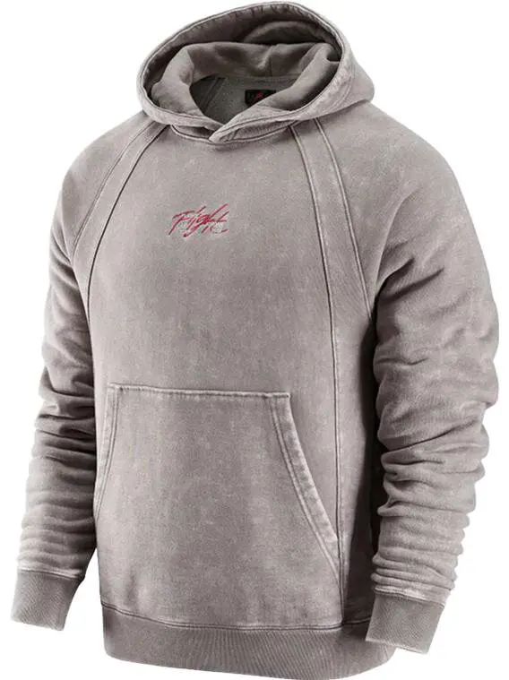 JORDAN Stay Warm Casual Sports Hoodie - Grey
