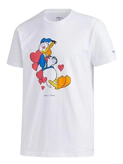 Adidas Neo X Disney Donald Duck Graphic T-shirt - White