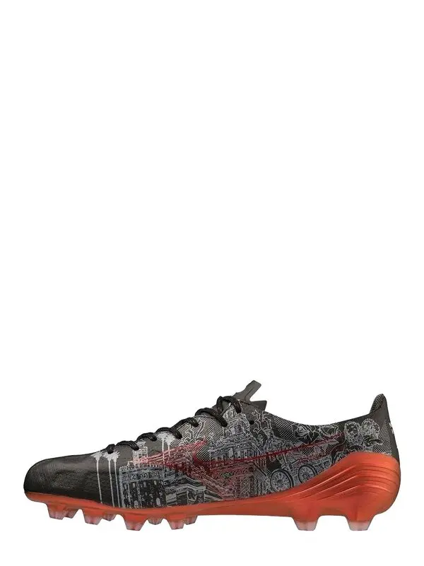 Mizuno Alpha Sr4 Fg Athletic Shoes - Black/red