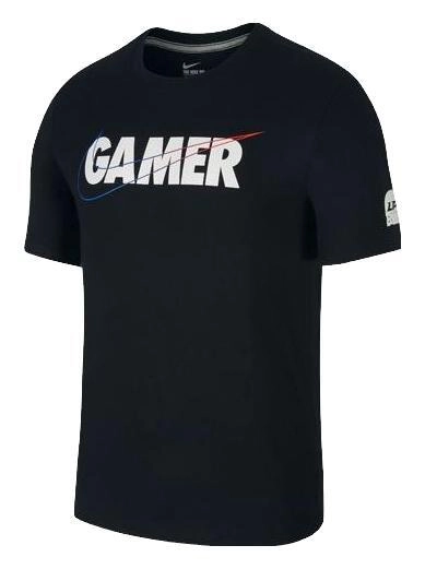 Nike X Lpl Crossover Alphabet Short Sleeve Tee - Black