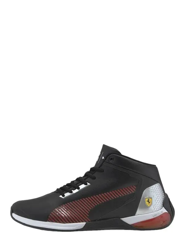 PUMA Scuderia Ferrari X Kart Cat X Mid 'black Rosso Corsa - Black/red