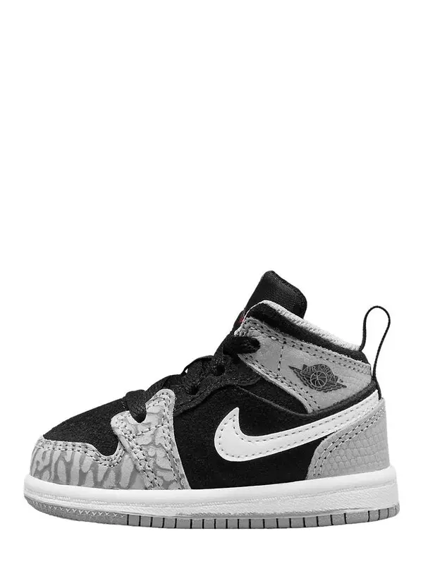 JORDAN 1 Mid Se 'elephant Toe' Sneakers - Gray