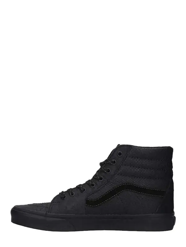 VANS Sk8-hi Mono Patchwork High Top Sneakers - Black