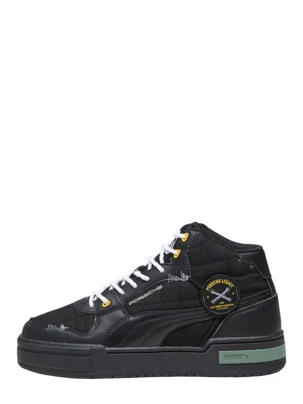 PUMA Porsche Legacy X Ca Pro Mid Shoes 'garage Crews - Black/white/green
