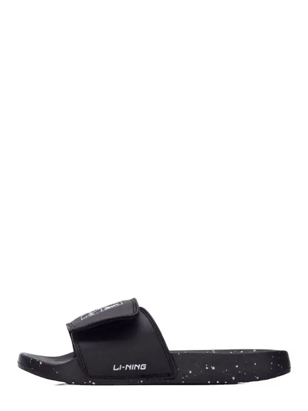 LI-NING Sports Slides - Black