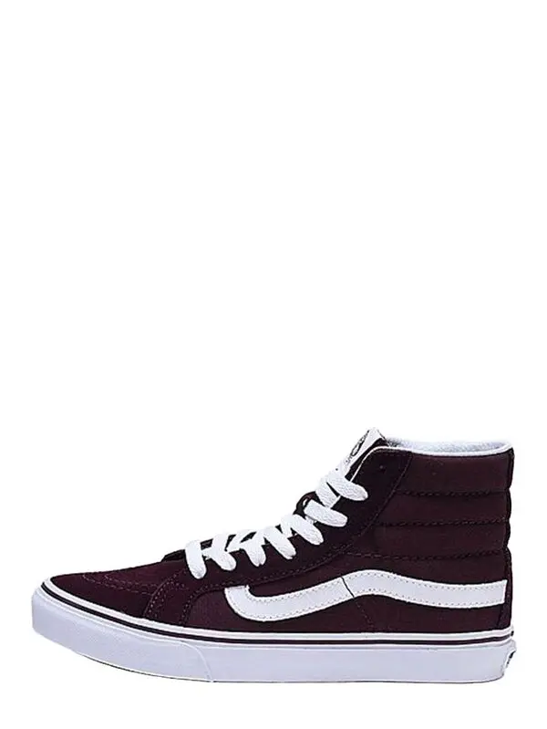 VANS Sk8-hi Slim Sneakers - Wine Red