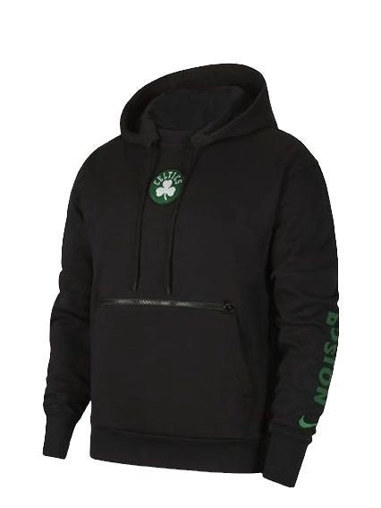 Nike Boston Celtics Casual Sports Pullover - Black