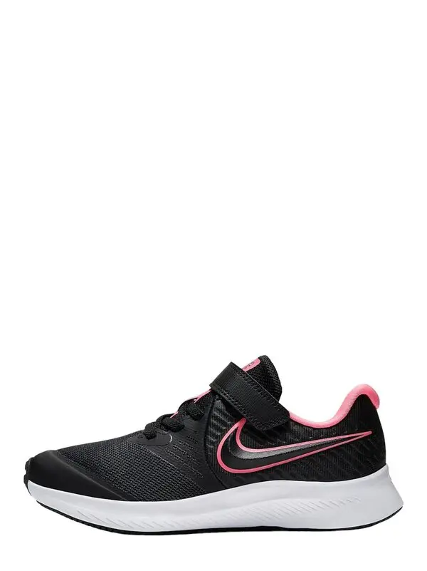 Nike Star Runner 2 Velcro Athletic Sneakers - Black