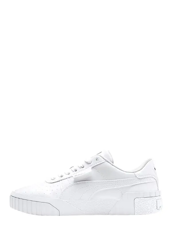 PUMA Cali Patent Low Top Sneakers - White