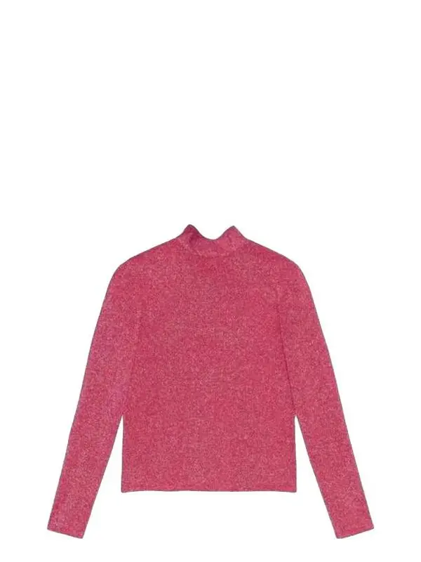 Gucci Lam-effect Knitted Top - Pink