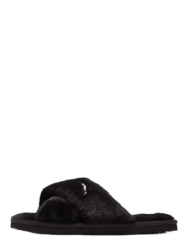 PUMA Fluff X Strap Slide - Black