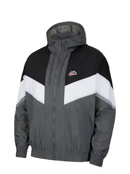 Nike Windrunner+ Hooded Jacket - Grey