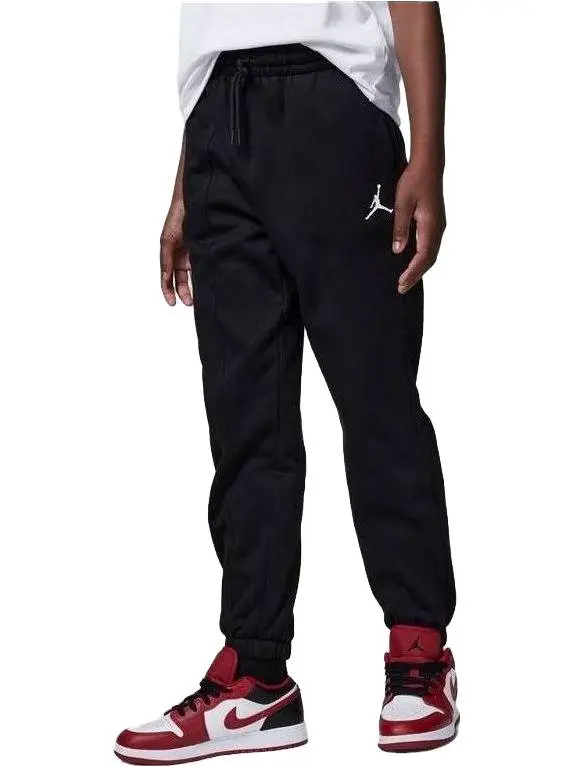 JORDAN Jumpman Logo Fleece Sweatpants - Black/white