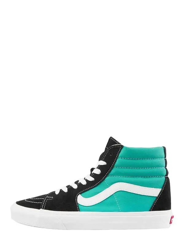 VANS Sk8-hi High Top Sneakers - Green/black