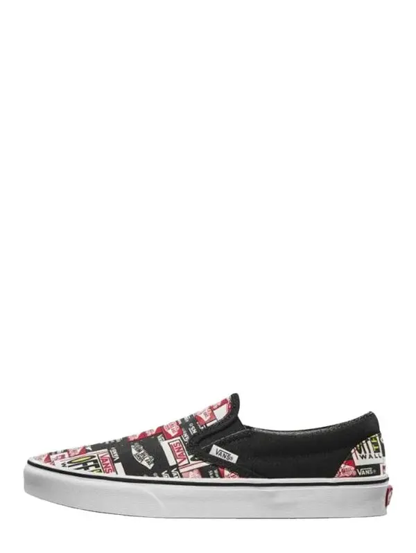 VANS Label Mix" Slip-on Sneakers - Black