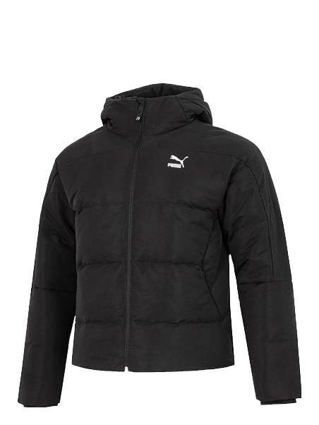 PUMA Classics Padded Down Jacket - Black/white