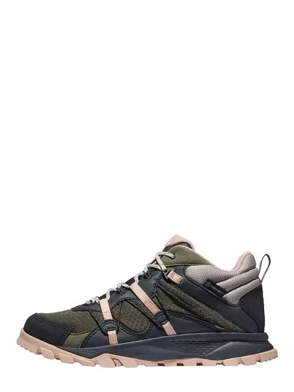 Timberland Garrison Trail High Top Sneakers - Dark Green/black