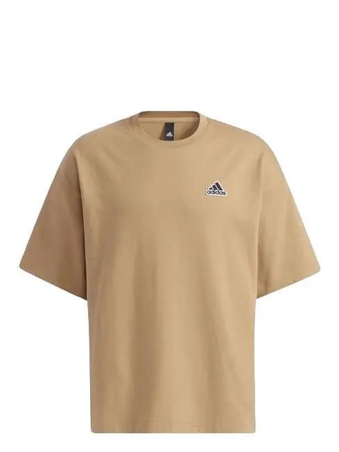 Adidas Casual Sports Stylish Short Sleeve T-shirt - Yellow