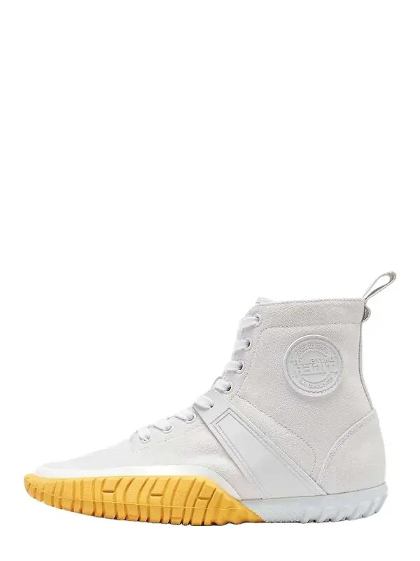 Onitsuka Tiger Duck Tiger Mt High Top Sneakers - Grey/yellow