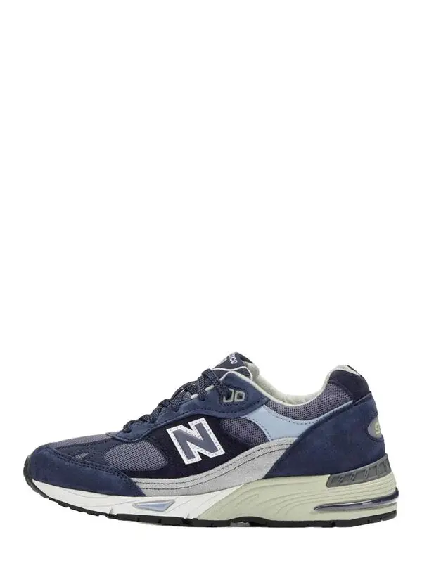 NEW BALANCE 991 Retro Low Top Sneakers - Blue/gray