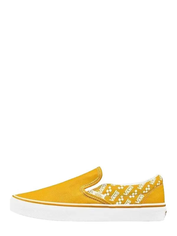 VANS Classic Slip-on "logo Repeat - Yellow