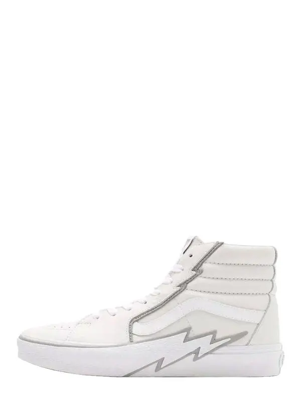 VANS Sk8-hi "bolt" High-top Sneakers - White/grey