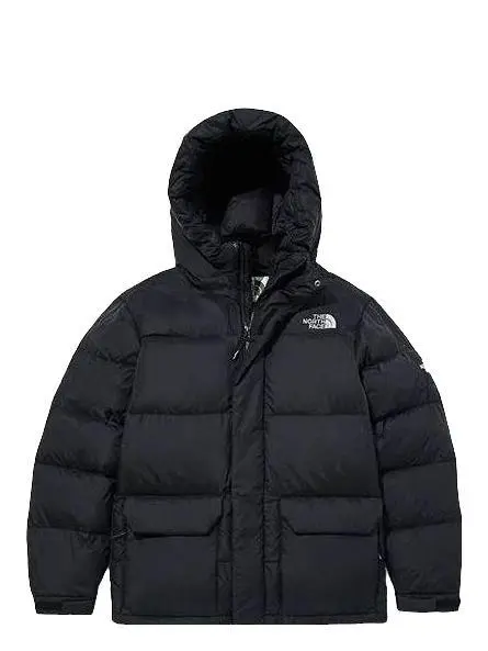 The North Face Hooded Down Parka Jacket - Black