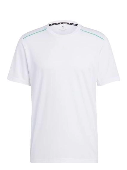 Adidas Workout Base Logo Tee 'white Transparent - White/transparent