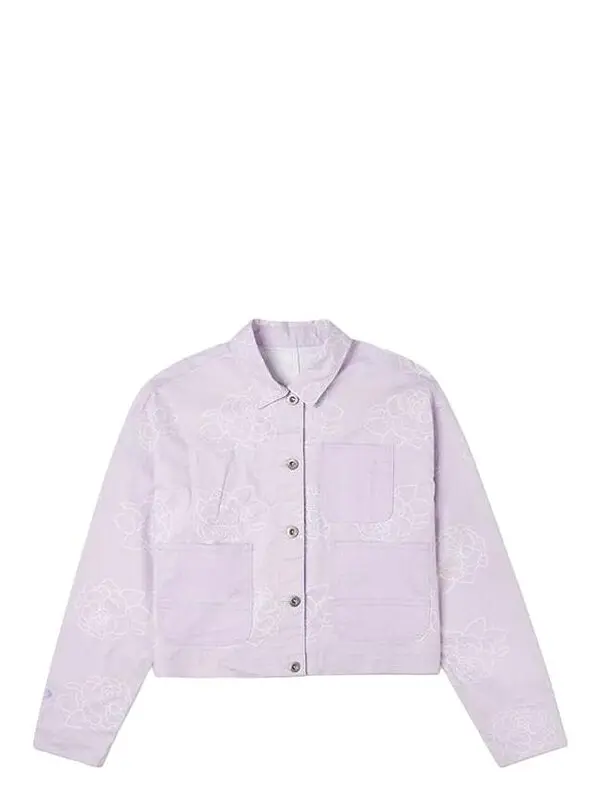 CONVERSE Printed Reversible Short Shirt Jacket - Default Color