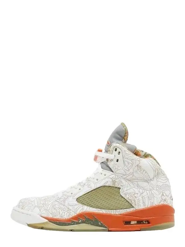 JORDAN 5 Retro Ra Laser - White