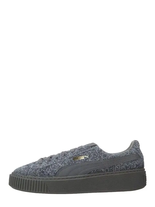 PUMA Suede Platform Elemental Sneaker - Gray