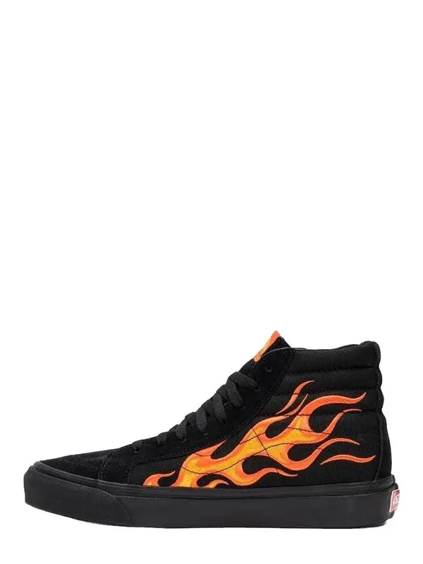 VANS Wtaps X Sk8-hi Lx "flame" Sneakers - Orange