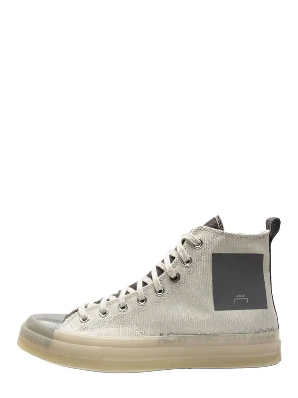CONVERSE A-cold-wall* X Chuck 70 High Top Sneakers - Light Gray