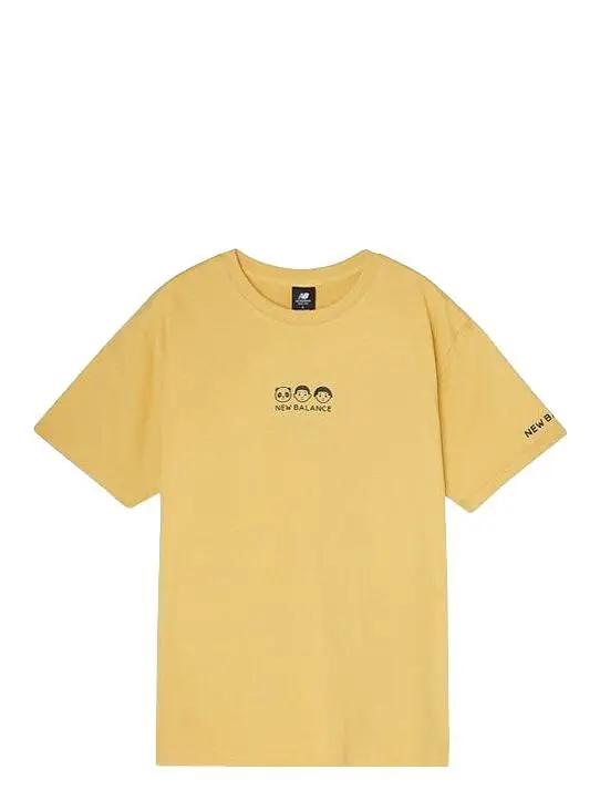 NEW BALANCE X Noritake Co-branded Round Neck Short Sleeve T-shirt - Yellow